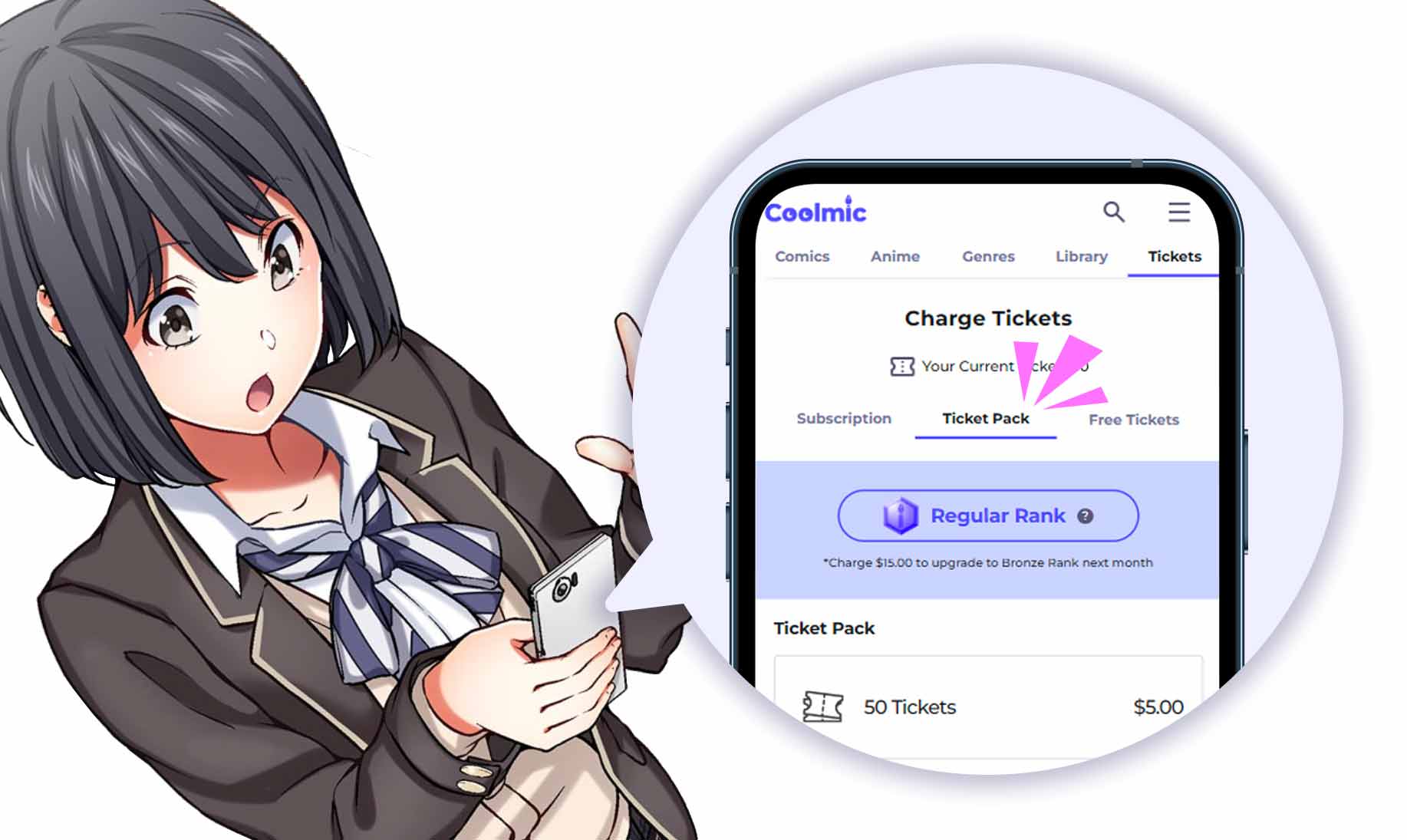 Extra tickets can always be bought separately.